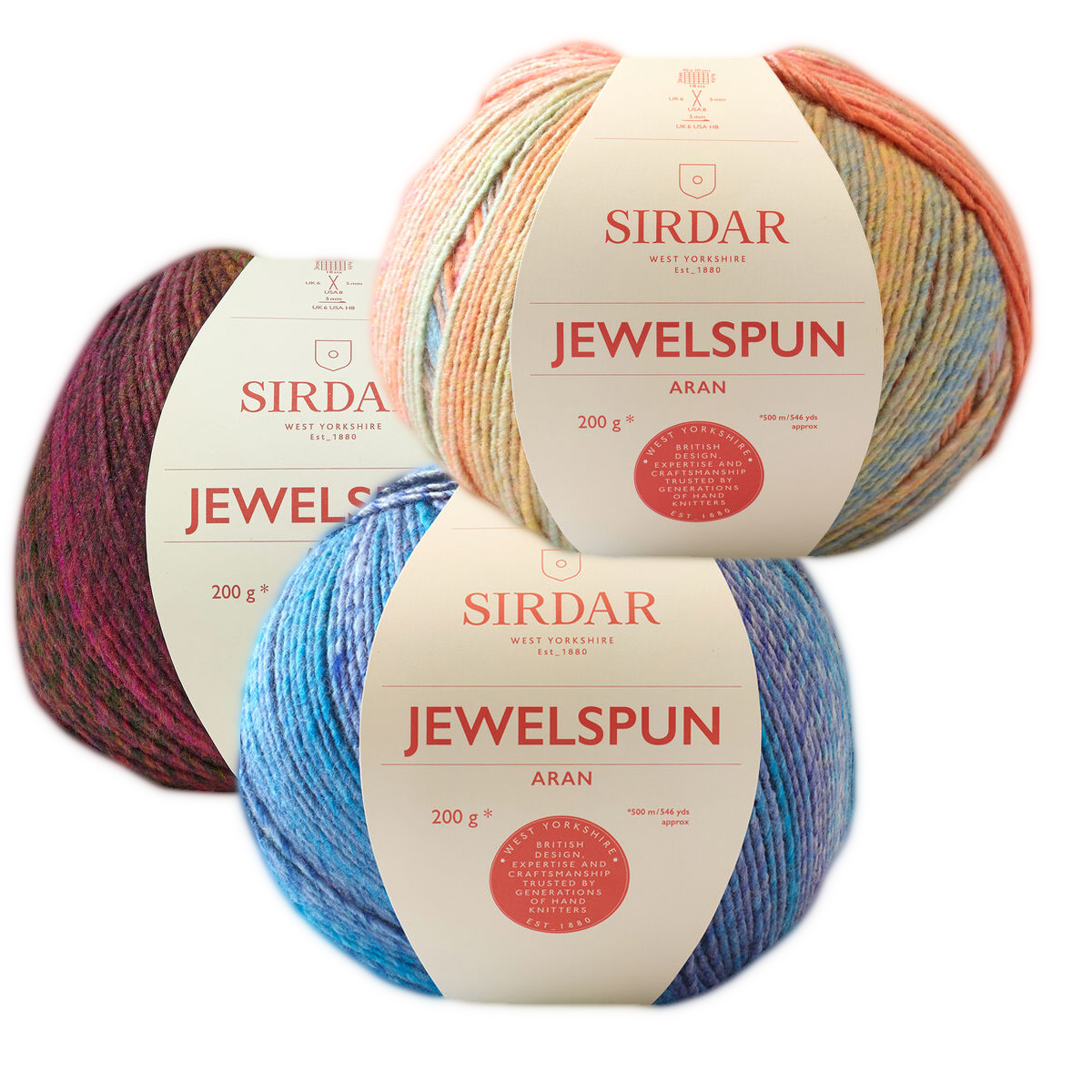Sirdar Jewelspun Aran - delsbogarn.se